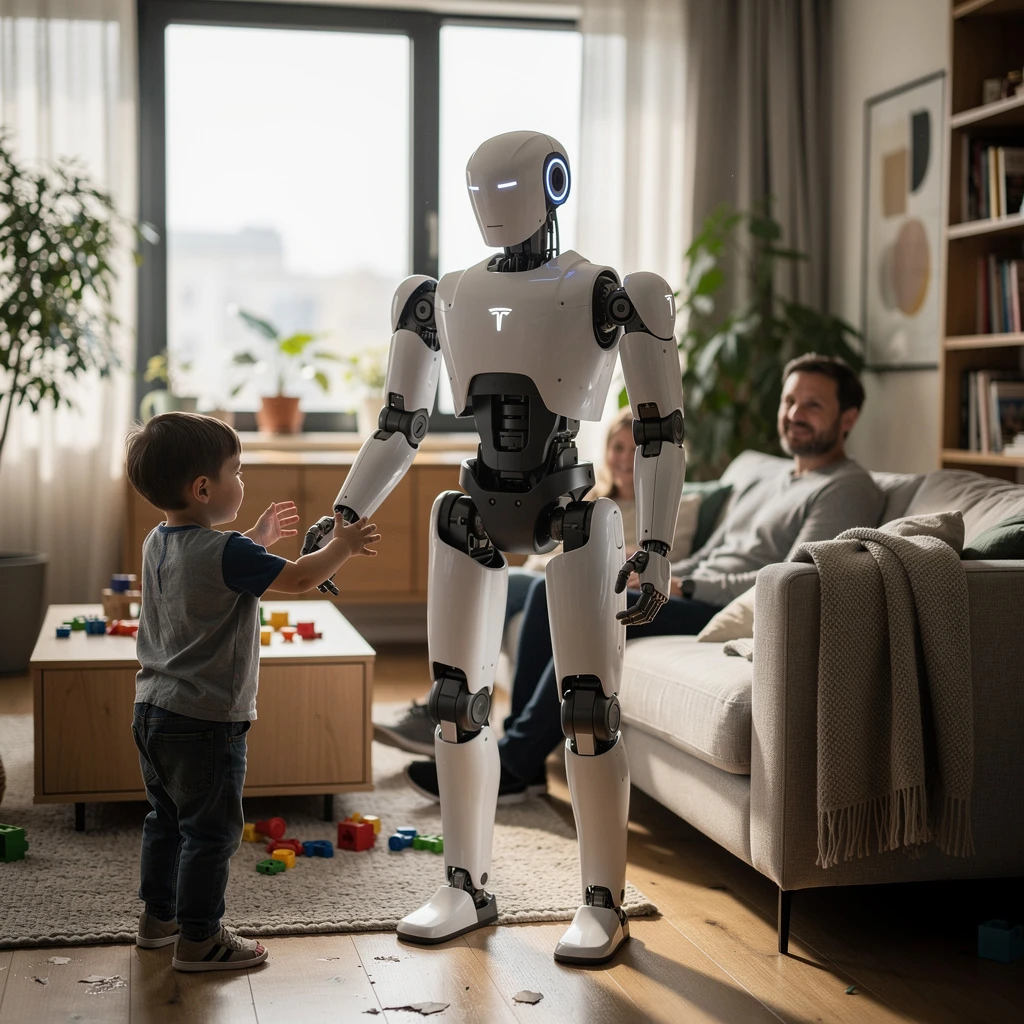 Optimus à la maison : que peut réellement faire le robot humanoïde ...