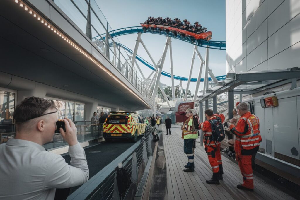 Thorpe Park : deux attractions bloquées à 60 m sous 33°C, la canicule ...